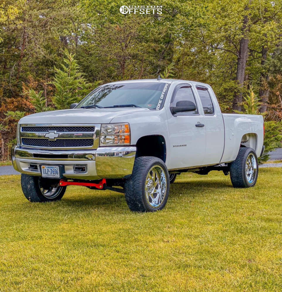 2012 Chevrolet Silverado 1500 with 22x10 -19 Motiv Offroad Morph and ...