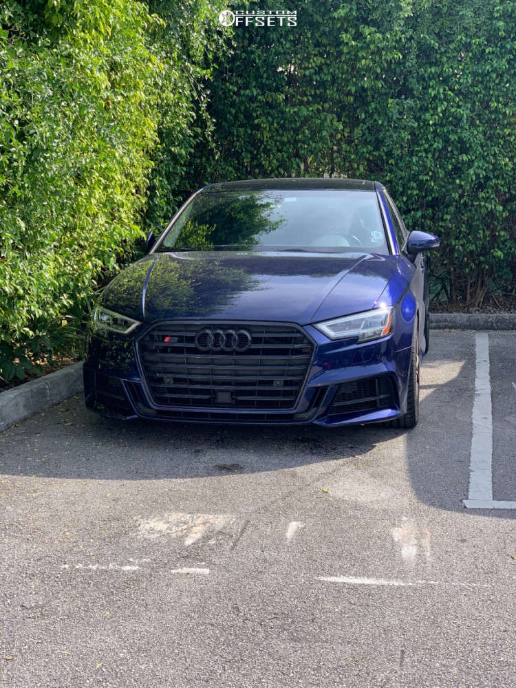 2017 Audi S3 with 19x8 45 OEM Wheels Speedline and 235/45R19 Michelin ...
