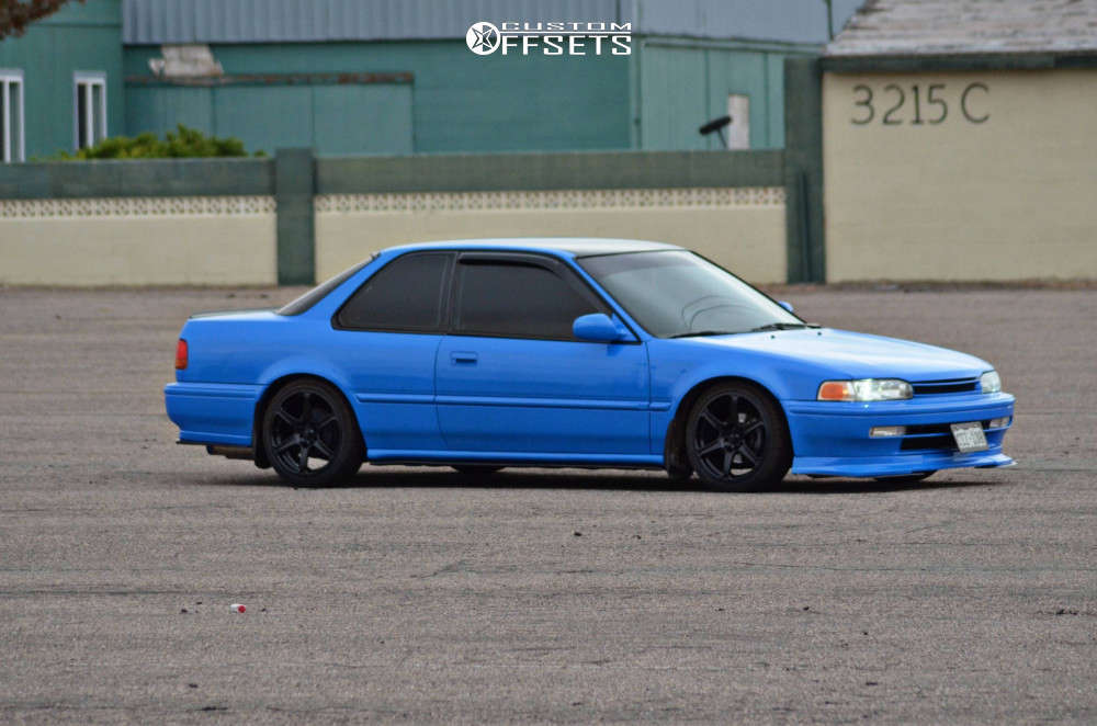 1993 Honda Accord with 17x7 40 Eagle Alloy Series 193 and 205/40R17 ...