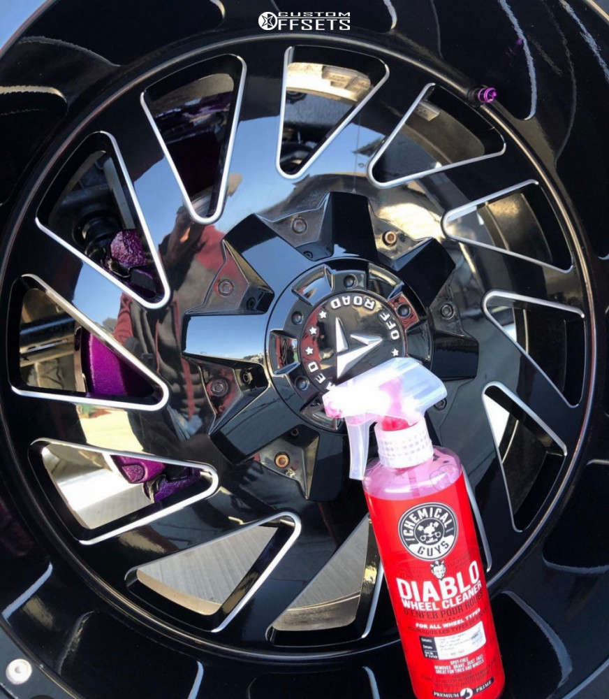 2006 Chevrolet Silverado 1500 with 20x12 -44 Haid Aggressor and 35/12 ...