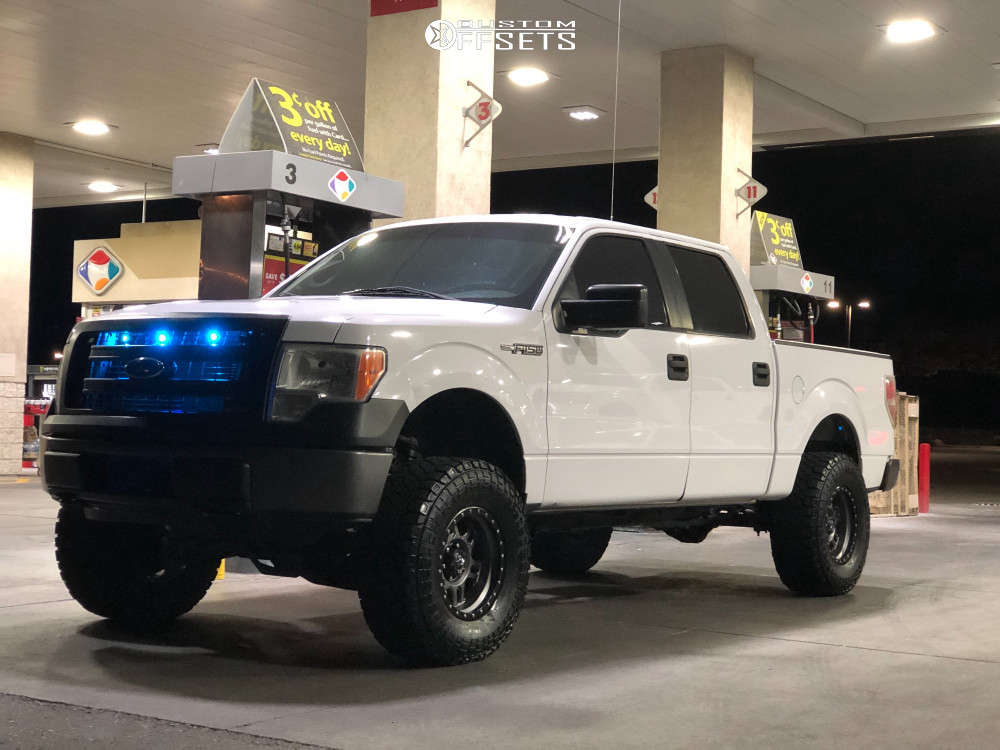 2014 Ford F-150 with 17x9 -12 KX Kx14 and 35/12.5R17 Kenda Klever R/t ...