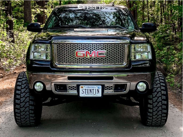 2009 GMC Sierra 1500 with 24x14 -76 RBP 71r Avenger and 35/13.5R24 Fury Offroad Country Hunter ...