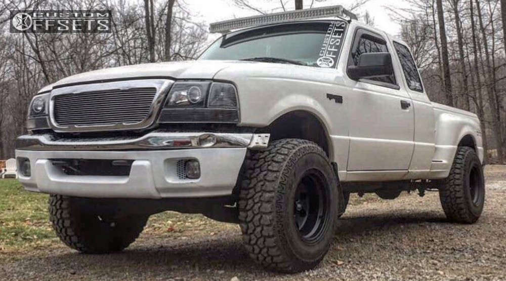 1999 Ford Ranger with 15x10 -43 American Racing Baja and 31/10.5R15 Mud ...