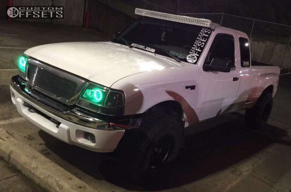 1999 Ford Ranger with 15x10 -43 American Racing Baja and 31/10.5R15 Mud ...