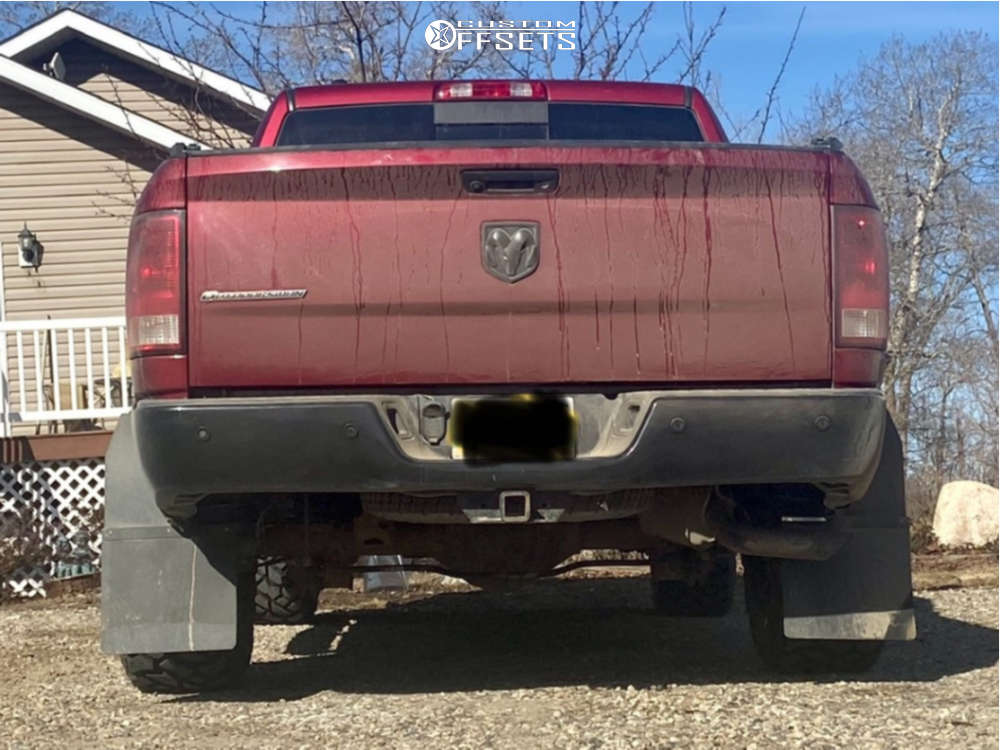 2014 Ram 1500 with 20x12 -44 Fuel Triton and 35/12.5R20 Fuel Gripper Xt ...