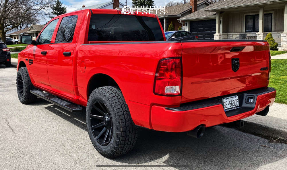 2020 Ram 1500 Classic with 20x10 -18 Fuel Contra and 275/65R20 Cooper ...