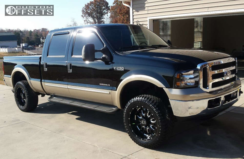 2000 Ford F-250 Super Duty with 20x10 -14 Axe Offroad 507 and 33/12 ...
