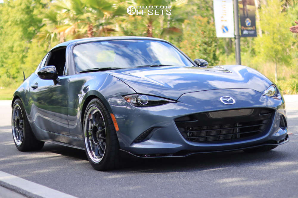 2020 Mazda MX-5 Miata with 17x9 45 Konig Hypergram and 235/40R17 Toyo ...