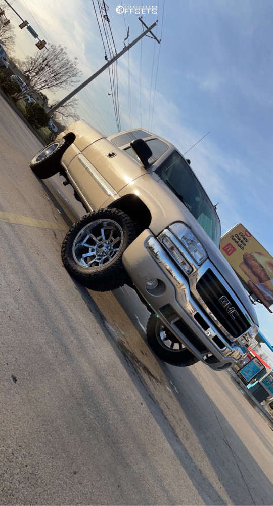 2004 GMC Sierra 1500 with 20x10 -25 Vision Bomb and 33/12.5R20 Venom ...