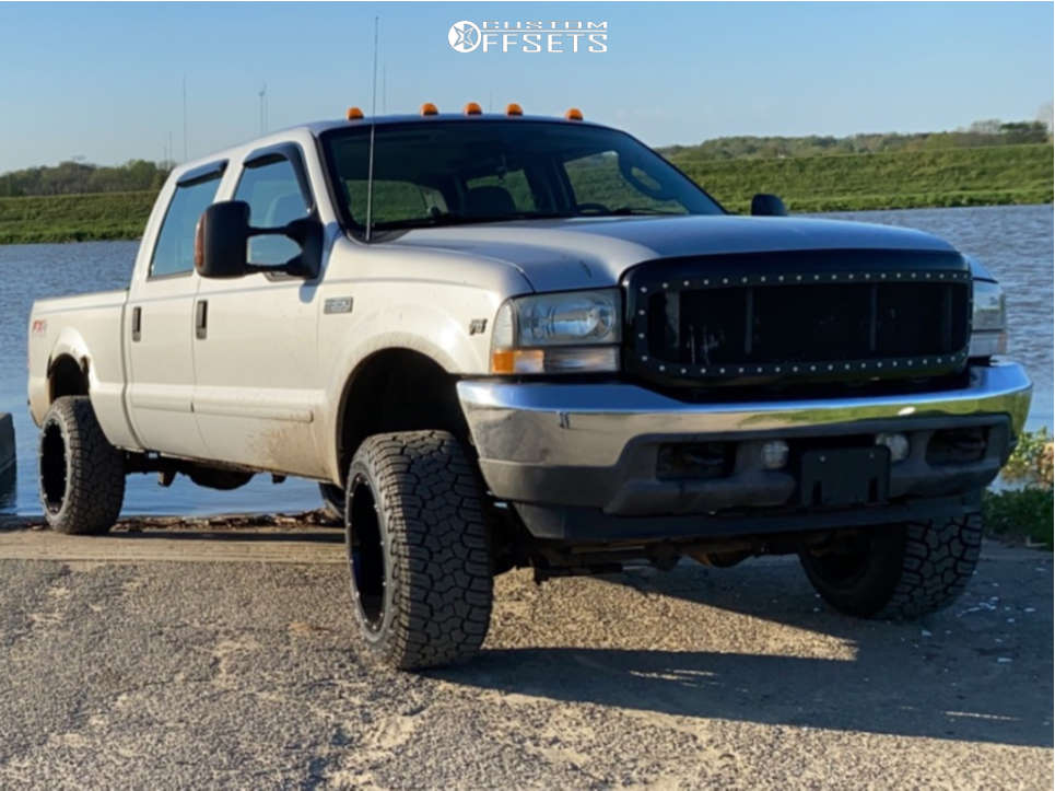 2003 Ford F-350 Super Duty with 20x12 -51 Vision Rocker and 33/12.5R20 ...