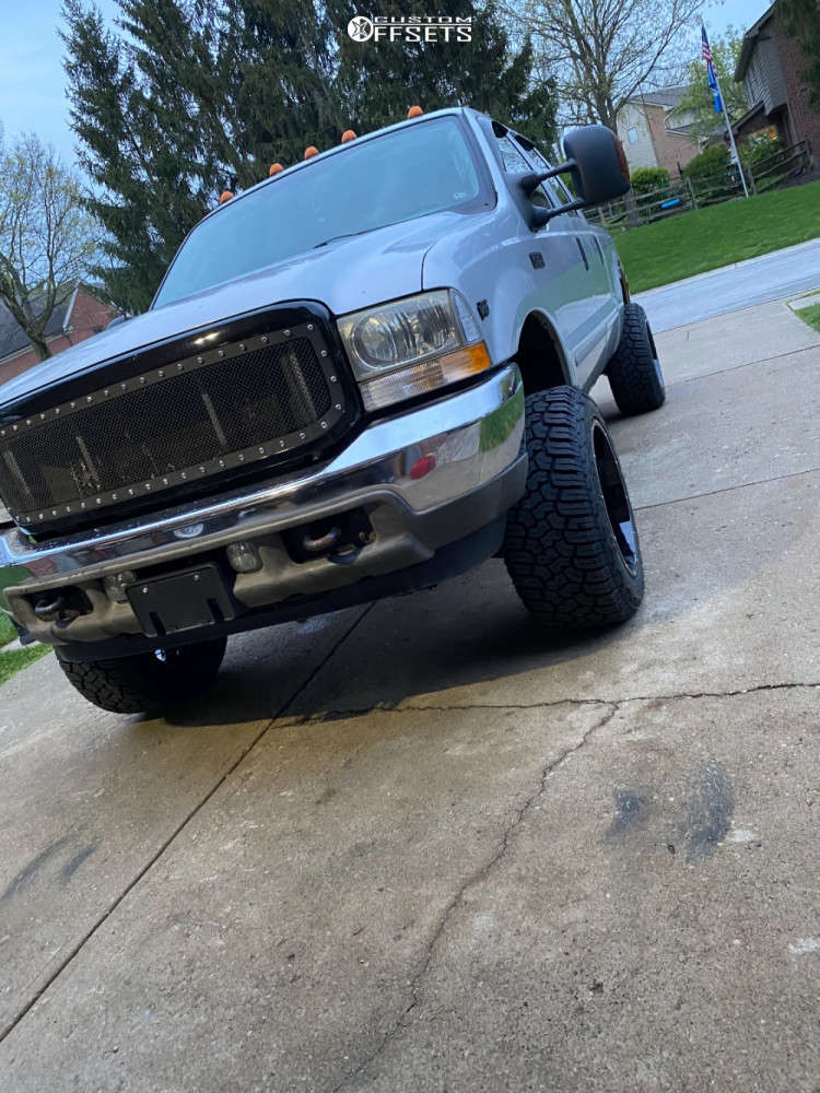 2003 Ford F-350 Super Duty with 20x12 -51 Vision Rocker and 33/12.5R20 ...