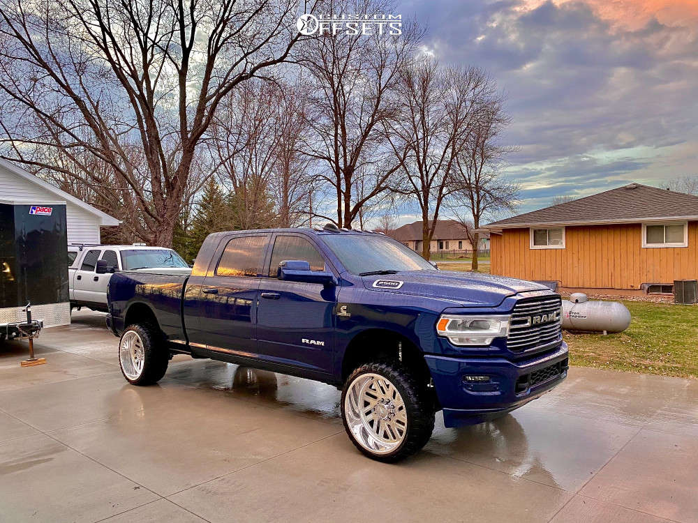 2019 Ram 2500 with 24x12 -40 American Force Origin SS and 33/12.5R24 ...