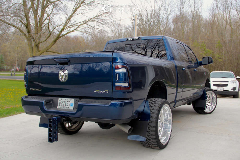 2019 Ram 2500 with 24x12 -40 American Force Origin SS and 33/12.5R24 ...