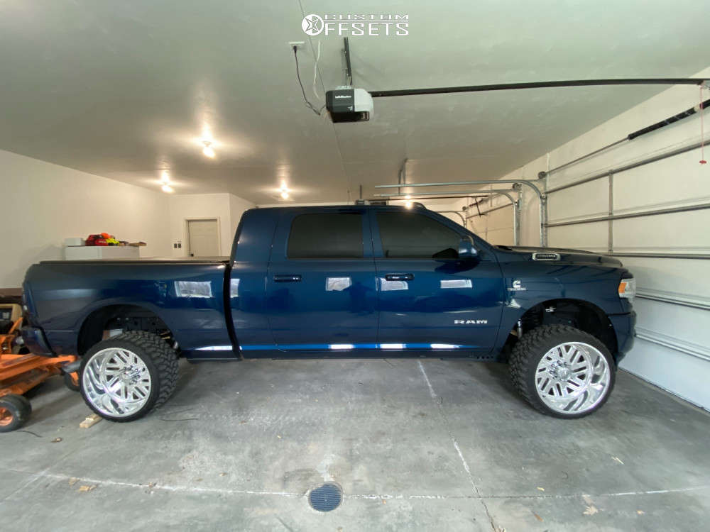2019 Ram 2500 with 24x12 -40 American Force Origin SS and 33/12.5R24 ...