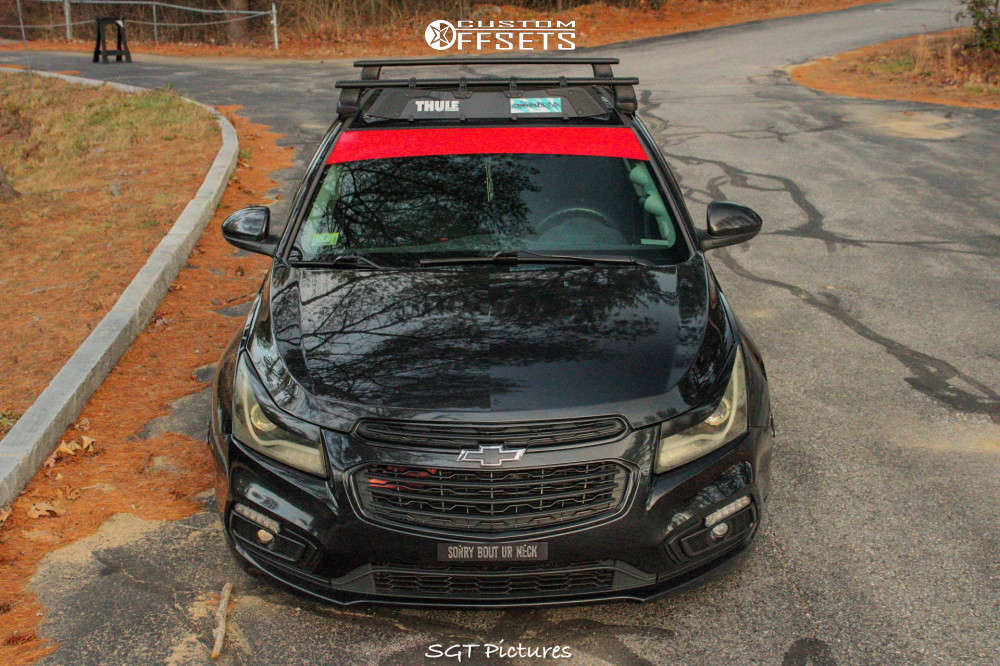 2015 Chevrolet Cruze with 18x9 38 Avant Garde M240 and 215/35R18 ...