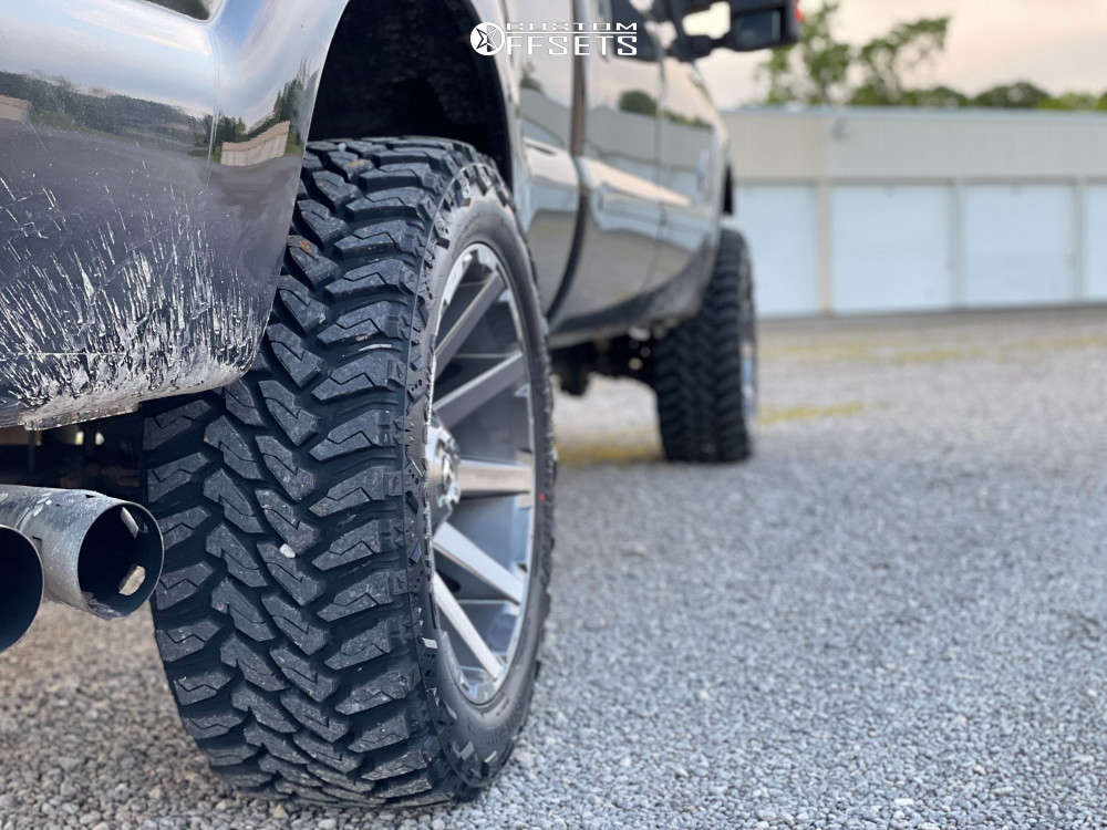 2014 Ford F-250 Super Duty with 22x10 -18 Fuel Contra and 35/12.5R22 ...