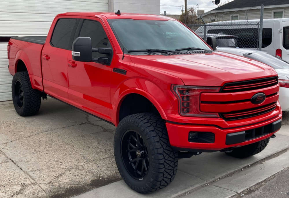 2019 Ford F-150 with 22x10 -25 Hostile Rage and 37/13.5R22 Nitto Ridge ...