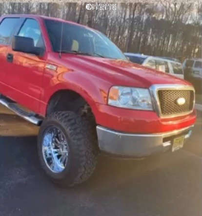2007 Ford F-150 with 20x12 -44 Tuff T2a and 35/12.5R20 Kanati Mud Hog ...
