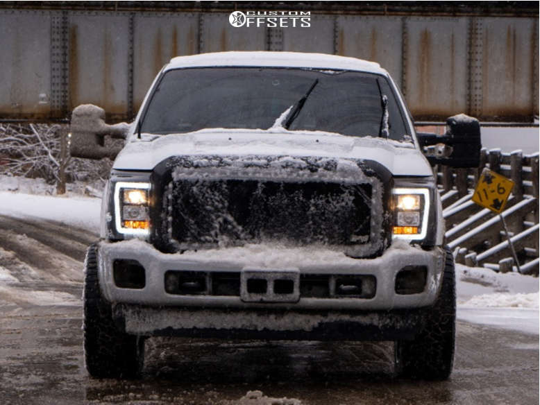 2015 Ford F-250 Super Duty with 20x10.5 0 Dropstars 655v and 33/10.5R20 ...