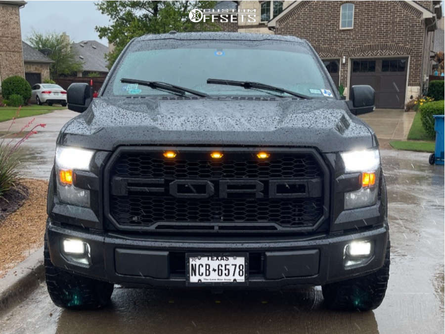 2016 Ford F-150 with 20x10 -18 Fuel Stroke and 33/12.5R20 Nitto Ridge ...