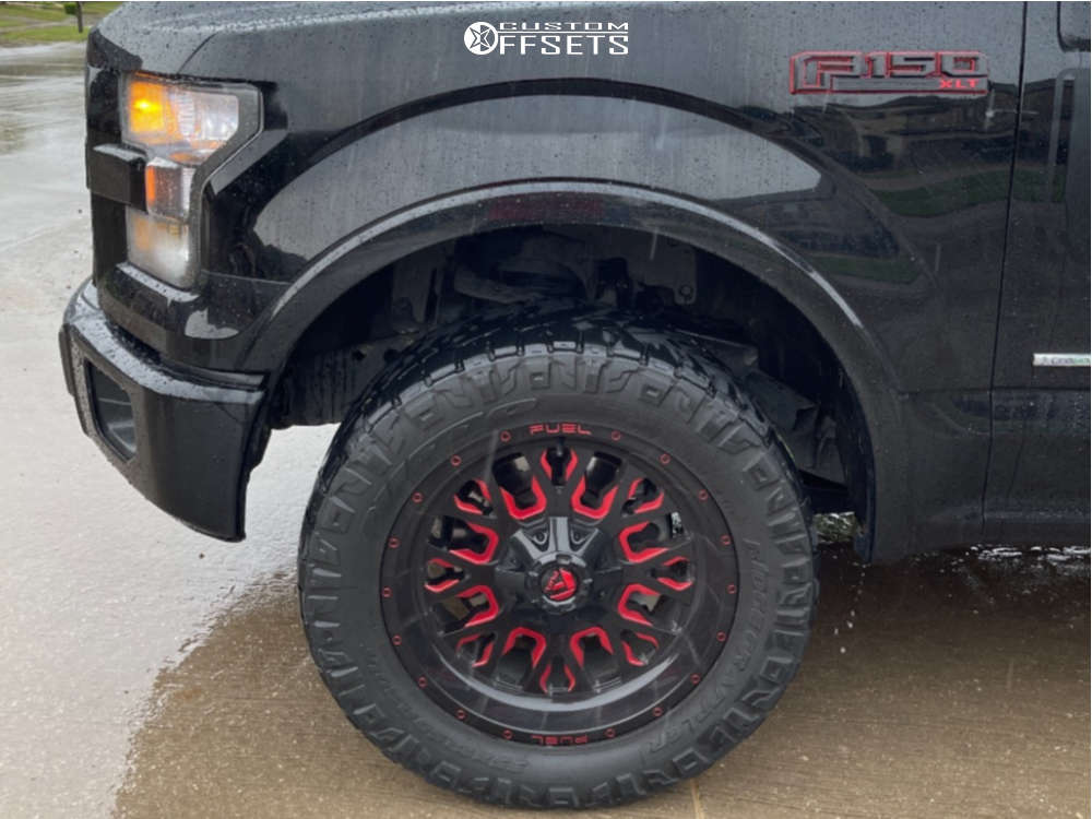 2016 Ford F-150 with 20x10 -18 Fuel Stroke and 33/12.5R20 Nitto Ridge ...