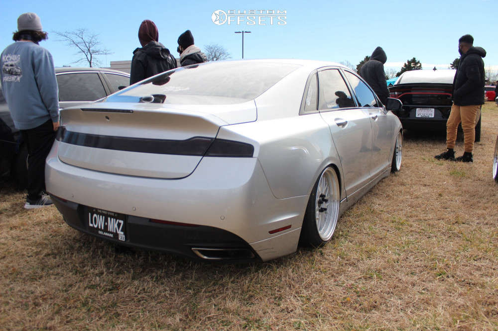 2016 Lincoln MKZ with 18x9 35 Vors Vr8 and 215/40R18 Federal SS595 and ...
