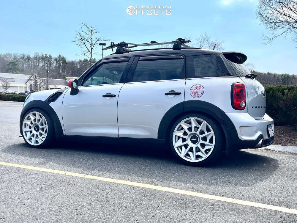 2013 Mini Cooper Countryman with 19x8.5 35 Rotiform Cvt and 225/35R19 Federal SS595 and ...