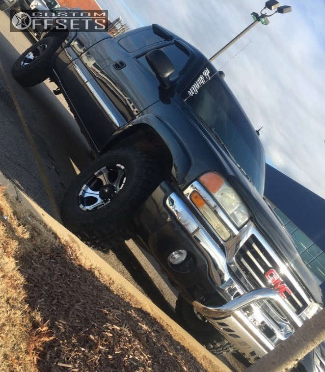 2004 GMC Sierra 1500 with 16x8 -12 Dick Cepek Dc-2 and 285/75R16 ...