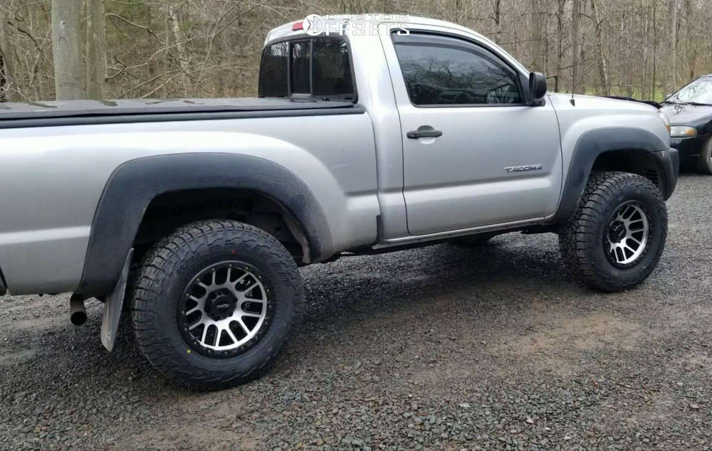 2009 Toyota Tacoma with 17x9 -12 Vision Nemesis and 275/70R17 Falken ...