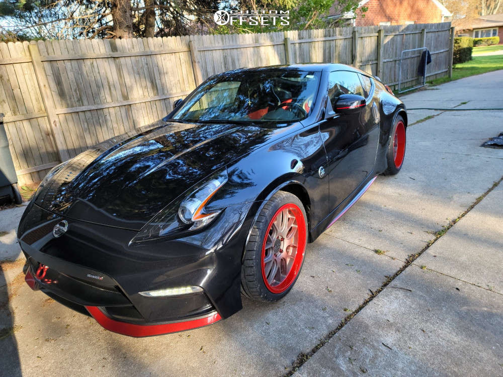 2015 Nissan 370Z with 19x9 20 XXR 530d and 245/35R19 Michelin Pilot ...