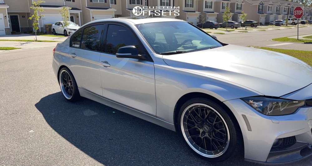 2013 BMW 328i with 19x8.5 30 ESR Cs11 and 235/30R19 Federal SS595 and ...