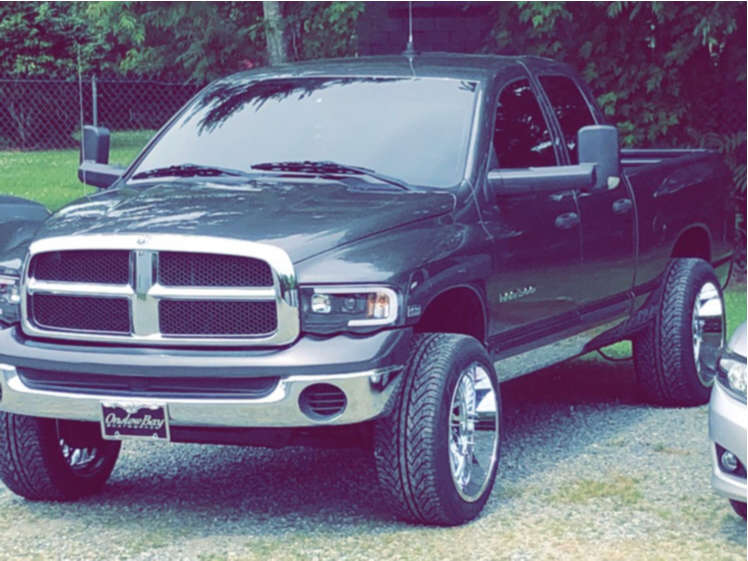2004 Dodge Ram 1500 with 22x12 -51 ARKON OFF-ROAD Caesar and 33/12.5R22 ...