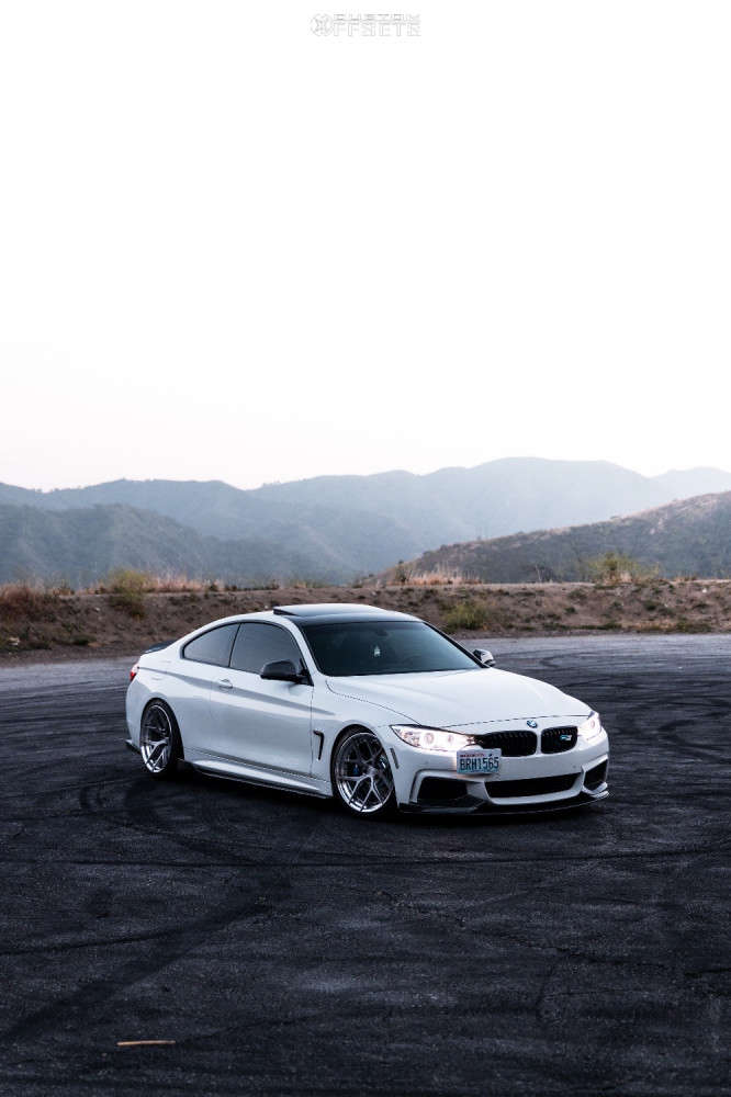 2017 BMW 440i with 19x9.5 32 BC Forged Hcs21s and 225/40R19 Nitto ...