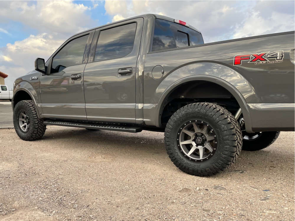 2020 Ford F-150 with 17x8.5 6 Icon Rebound and 33/12.5R17 Nitto Ridge ...