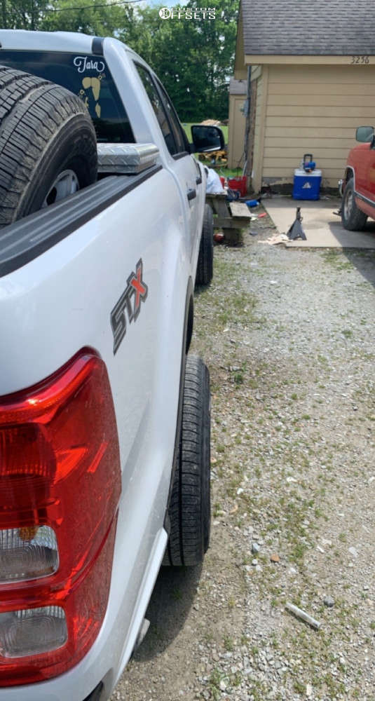 2019 Ford Ranger with 18x10 16 XD Boneyard and 245/55R18 Firestone All ...