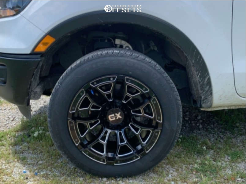 2019 Ford Ranger with 18x10 16 XD Boneyard and 245/55R18 Firestone All ...
