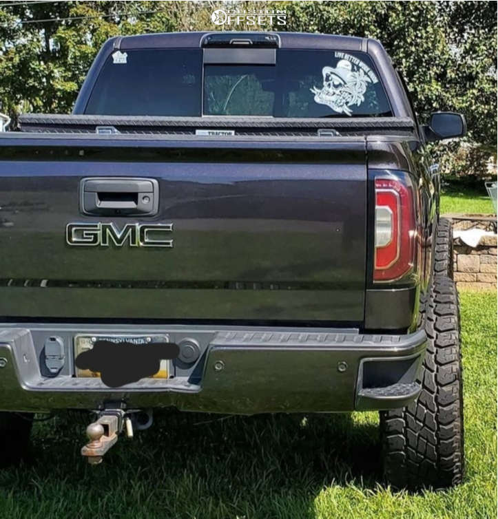 2016 GMC Sierra 1500 with 20x12 -44 Fuel Sledge and 35/12.5R20 Cooper ...