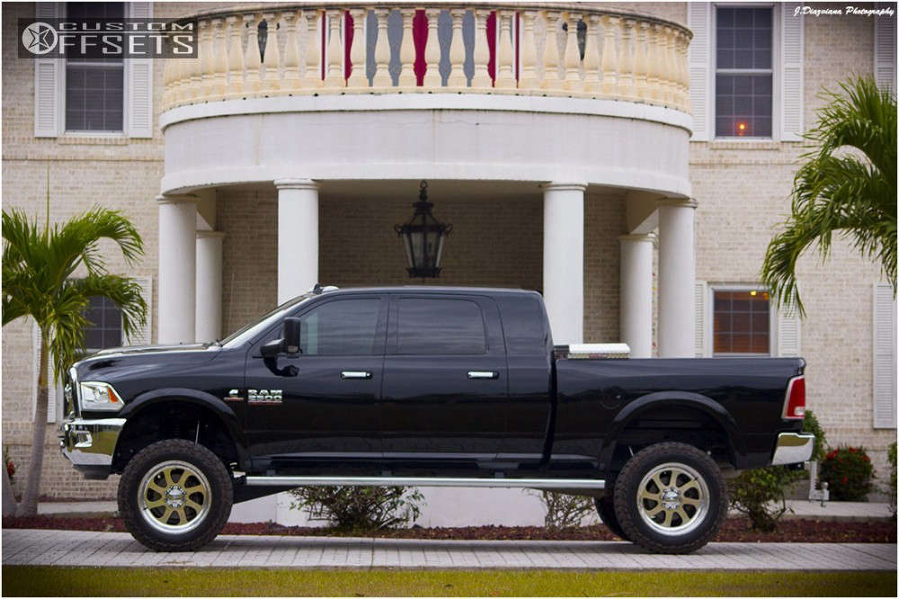 2015 Ram 2500 with 22x12 -40 American Force Burnout SS and 37/13.5R22 ...