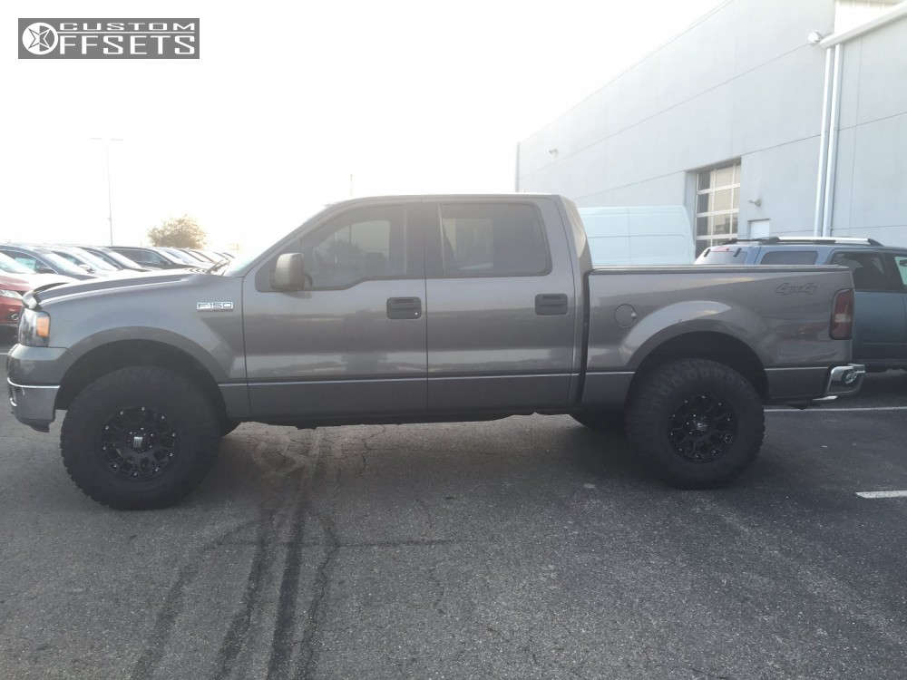 2004 Ford F-150 with 17x9 0 XD XD800 and 315/70R17 Goodyear Wrangler ...