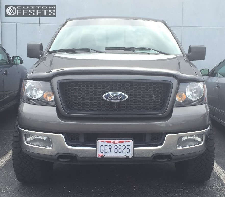 2004 Ford F-150 with 17x9 0 XD XD800 and 315/70R17 Goodyear Wrangler ...