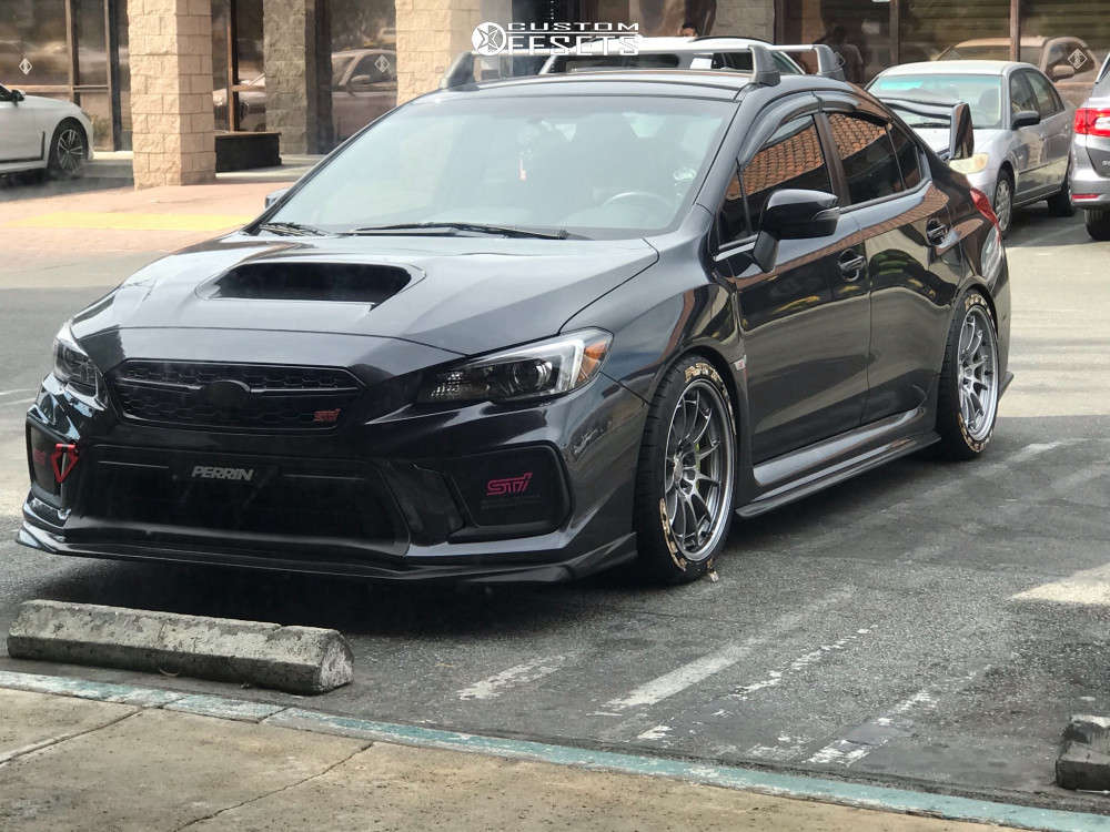 2019 Subaru WRX STI with 18x9.5 40 Enkei Nt03 and 265/35R18 Federal 595 ...