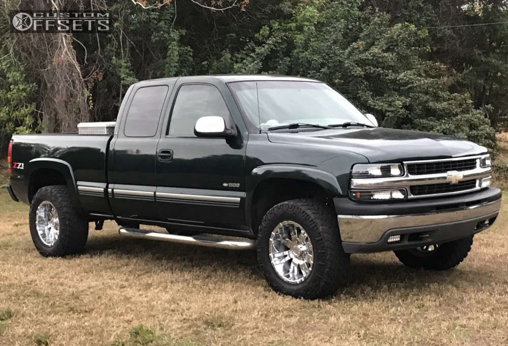 2001 Chevrolet Silverado 1500 with 18x9.5 -19 Pro Comp Series 01 and ...