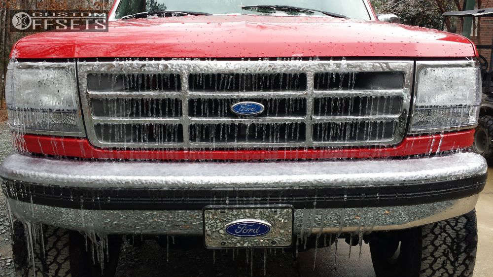 1995 Ford F-150 with 15x10 -38 Alloy Ion Style 171 and 35/12.5R15 ...