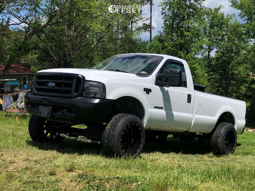 2000 Ford F-250 Super Duty with 20x12 -44 Gear Big Block and 33/10.5R20 ...