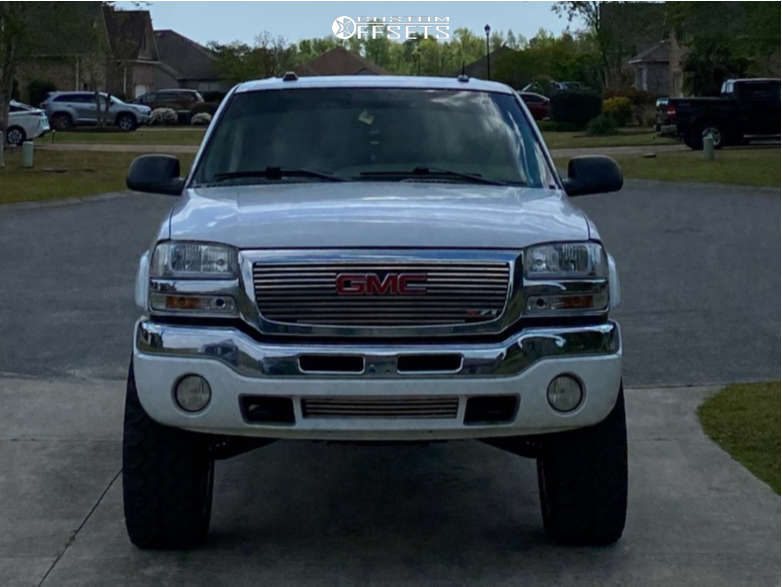 2004 GMC Sierra 1500 with 24x11 0 Reps 2018 Denali and 35/12.5R24 Super ...