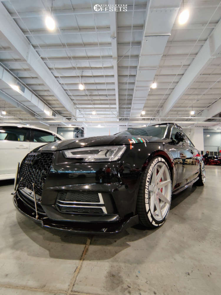 2017 Audi A4 Quattro with 19x9.5 33 Rohana Rc7 and 245/40R19 Toyo Tires ...