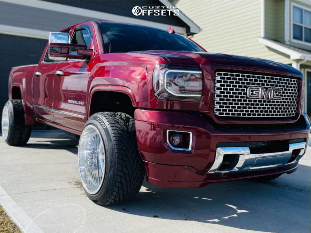 2016 GMC Sierra 2500 HD with 22x14 -74 American Force Octane and 305 ...