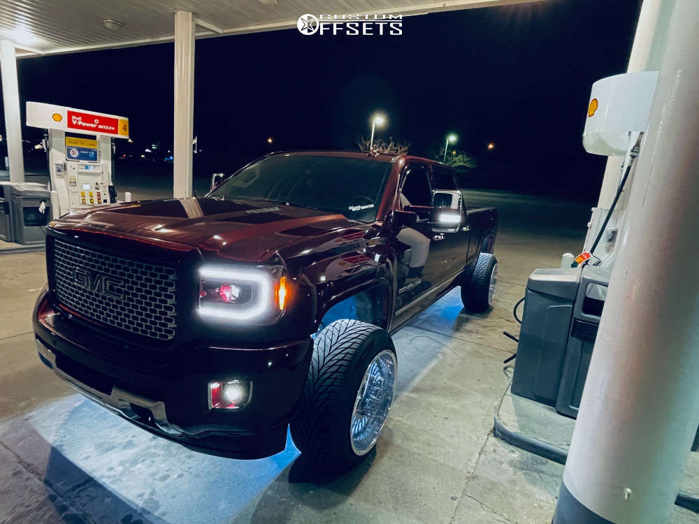 2016 GMC Sierra 2500 HD with 22x14 -74 American Force Octane and 305 ...