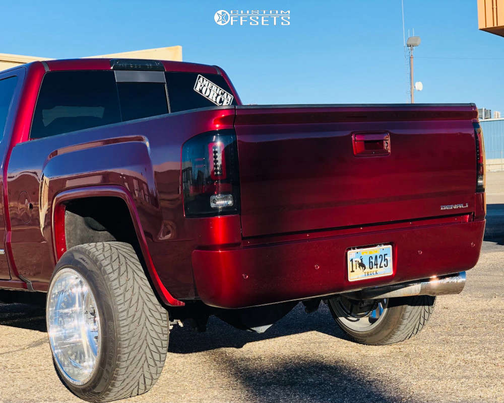 2016 GMC Sierra 2500 HD with 22x14 -74 American Force Octane and 305 ...