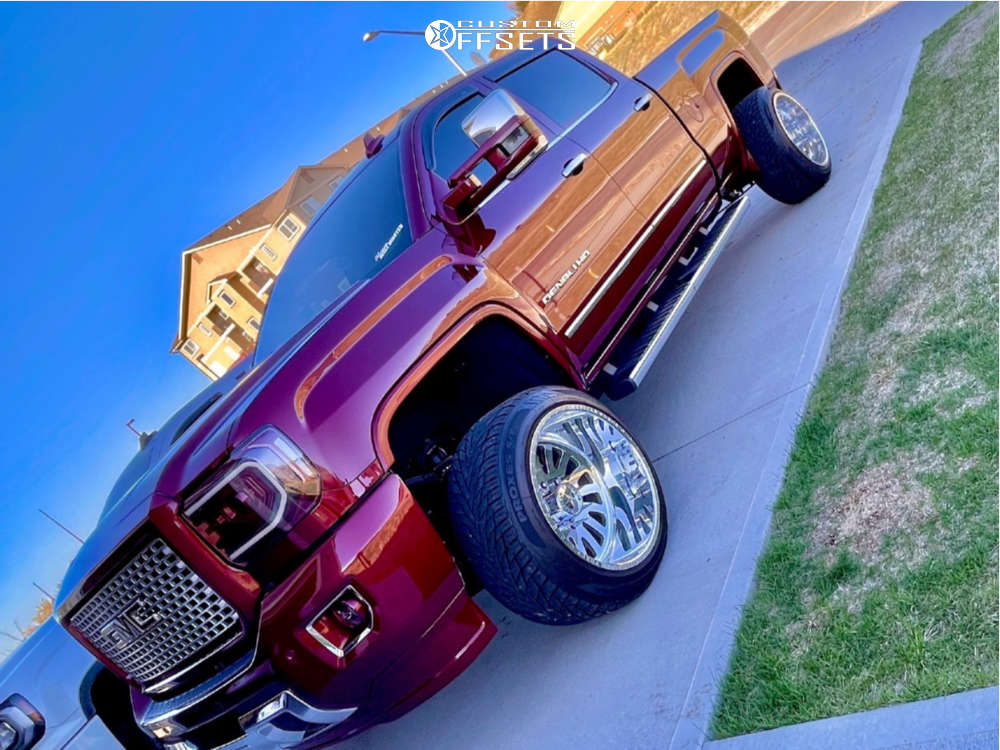 2016 GMC Sierra 2500 HD with 22x14 -74 American Force Octane and 305 ...